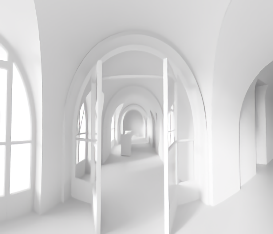 Meta Quest 3 Custom Home: All White Building | Oculus Quest