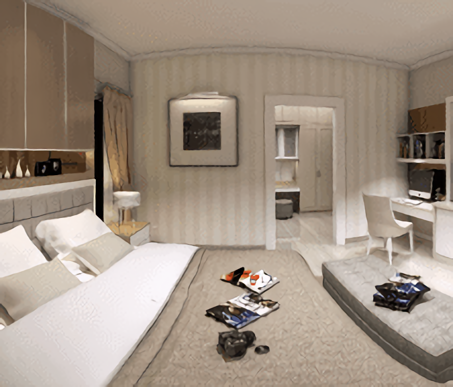 Meta Quest 3 Custom Home: Modern Room | Oculus Quest 2 | Moo