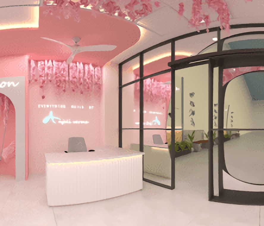 Meta Quest 3 Custom Home: Pink Nail Spa | Oculus Quest 2 | M