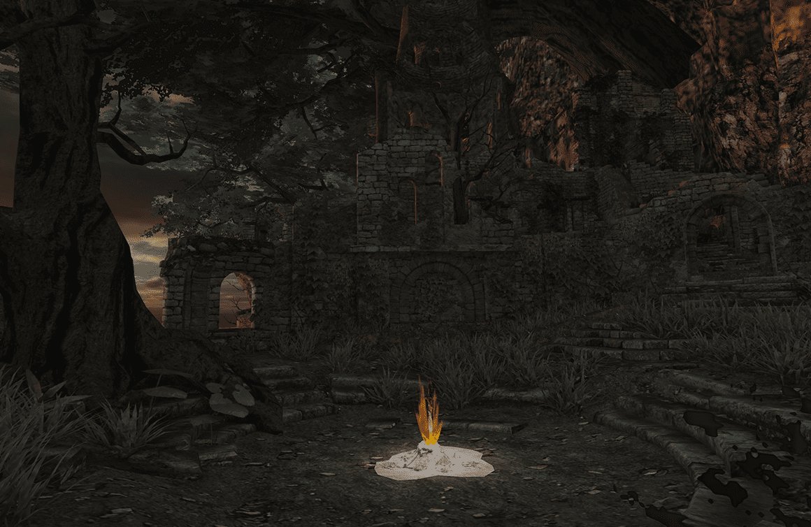 Meta Quest 3 Custom Home: Firelink Shrine from Dark Souls