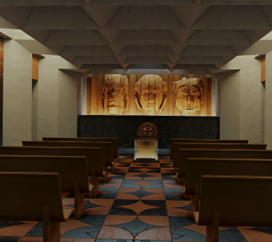 Meta Quest 3 Custom Home: Loki Time Variance Authority Court