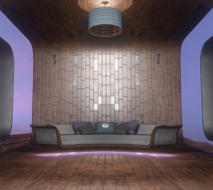 Meta Quest 3 Custom Home: Mountain Movie Lounge | Oculus Que