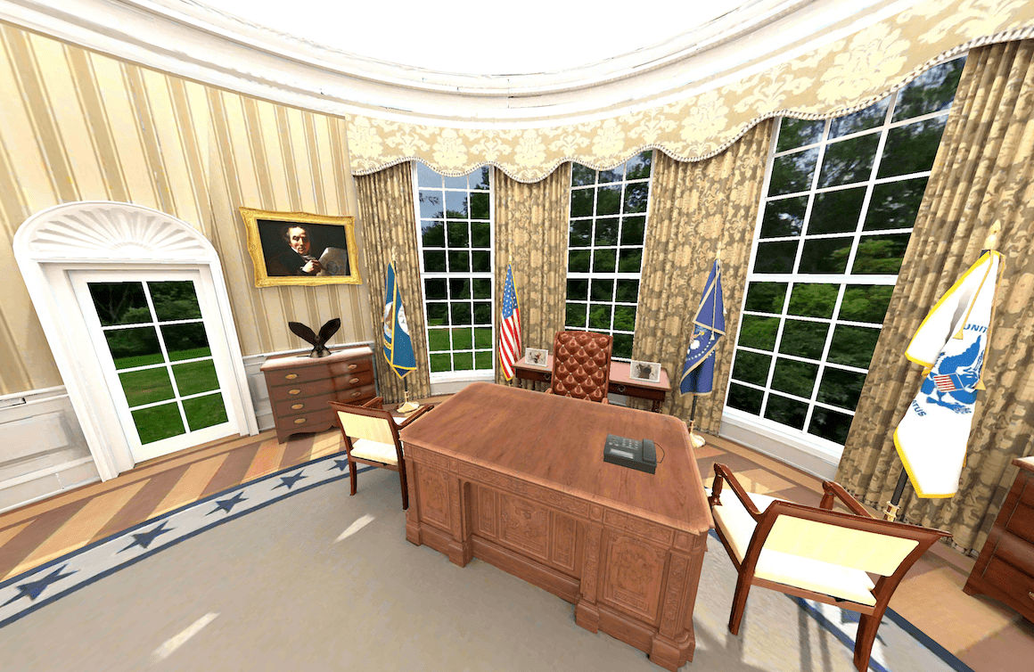 Meta Quest 3 Custom Home: Oval Office | Oculus Quest 2 | Moo