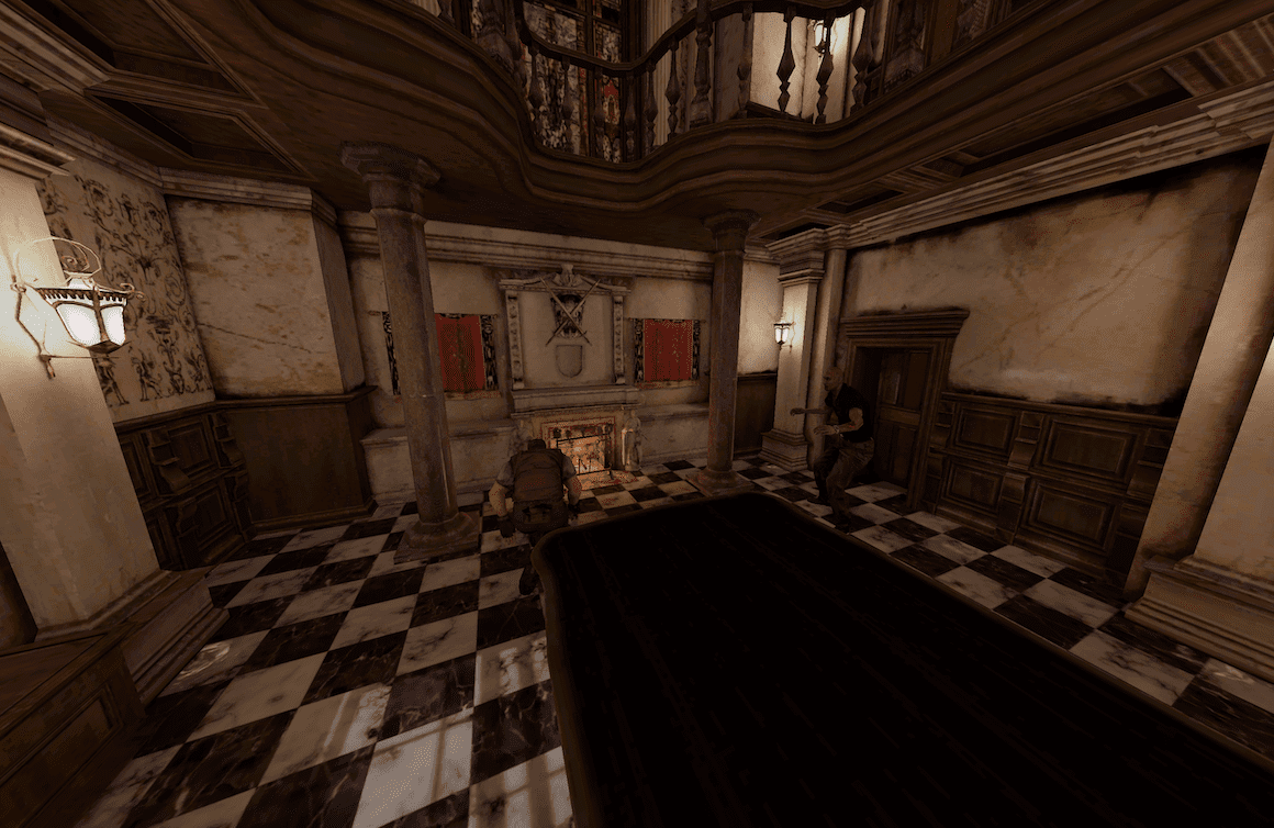 Meta Quest 3 Custom Home: Resident Evil1 Dining Room | Oculu