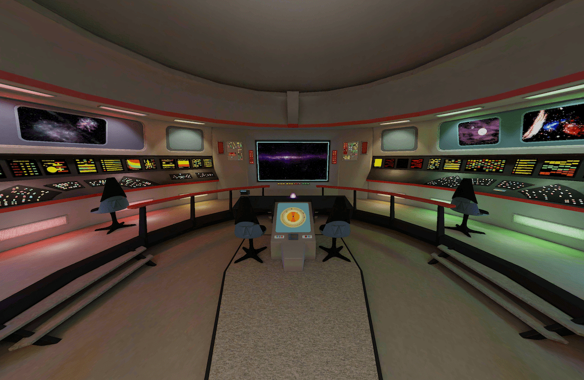 Meta Quest 3 Custom Home: Star Trek Classic Bridge | Oculus