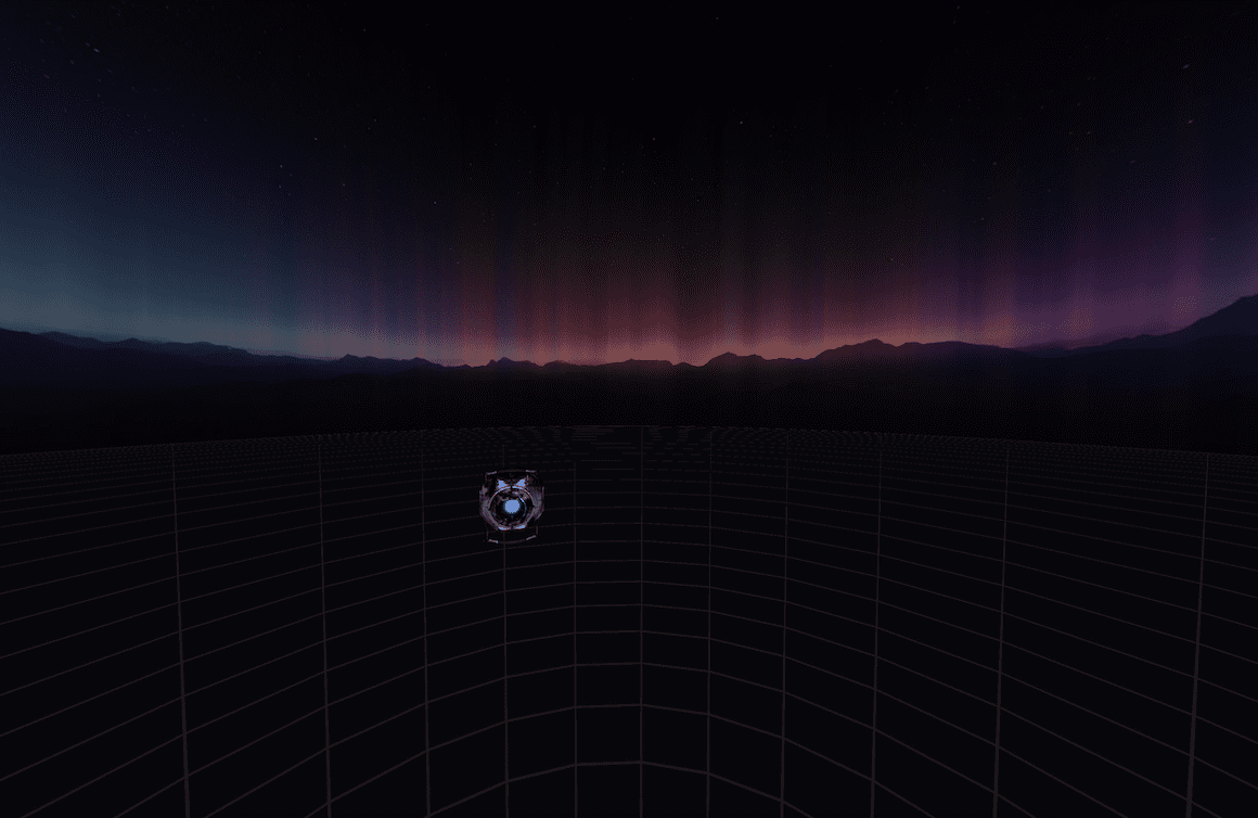 Meta Quest 3 Custom Home: Steam Void | Oculus Quest 2 | Moon